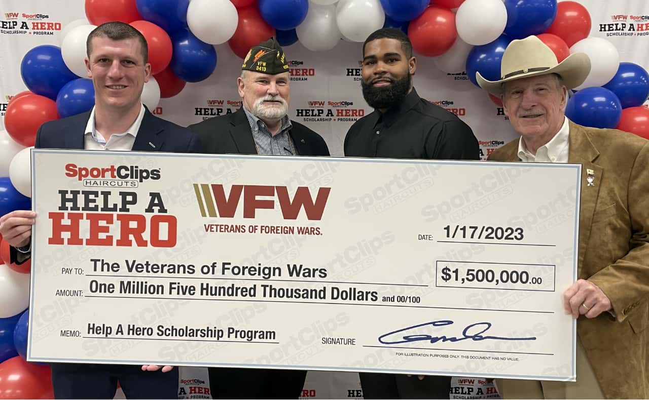 Sport Clips Help a Hero | Stone Ward